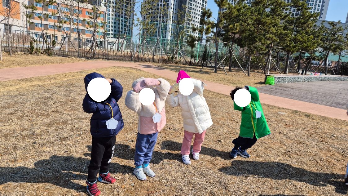 시화나래유치원 일반 사랑반6세 특색교육 숲 생태놀이3월